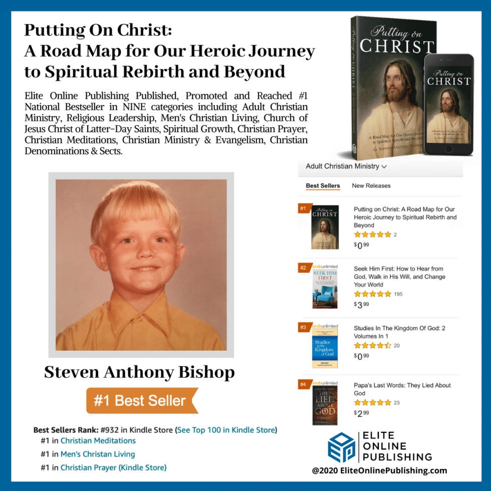 Author Steven Anthony Bishop Achieves #1 National Bestseller With His ...